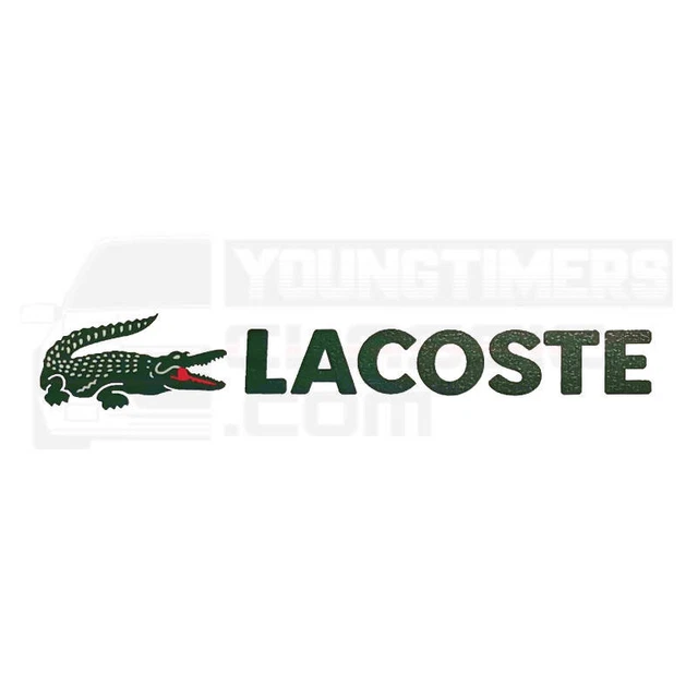STICKERS LOGO DE coffre Peugeot 205 Lacoste EUR 8,79 - PicClick FR