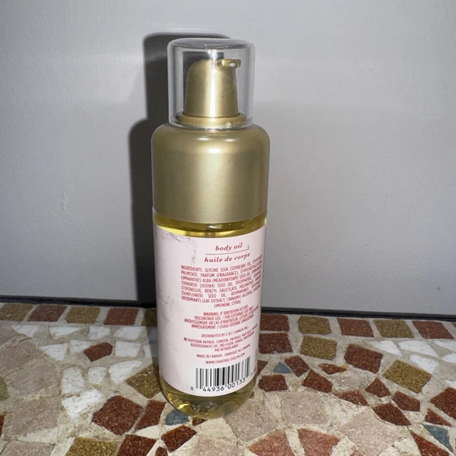 CRABTREE & EVELYN - Evelyn Body Oil 120Ml £15.99 - PicClick UK