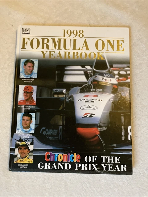 1998 FORMULA ONE Yearbook. Chronicle Of The Grand Prix Year 📕 £1.60 ...
