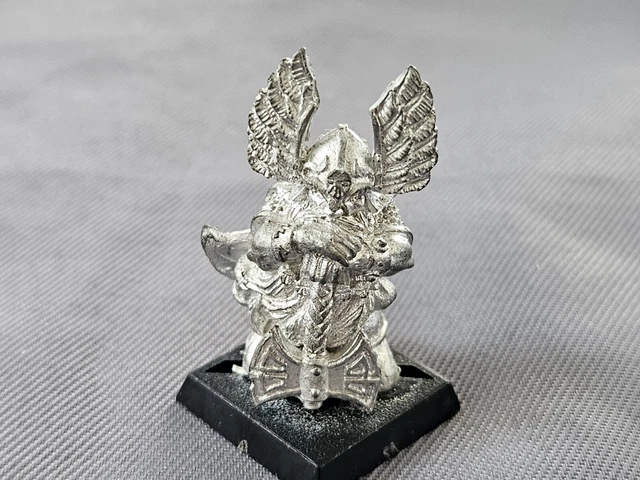 DWARF LORD WITH Winged Helmet Metal OOP Warhammer Fantasy £27.99 ...
