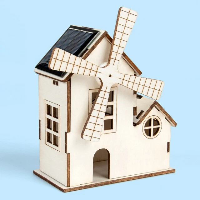 SCIENCE EXPERIMENT DIY Solar House Steam Kit For Childrens Stem ...