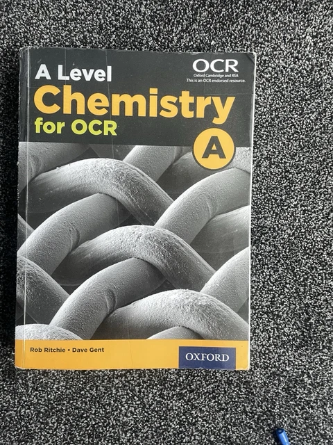 A LEVEL CHEMISTRY OCR textbook £14.00 - PicClick UK