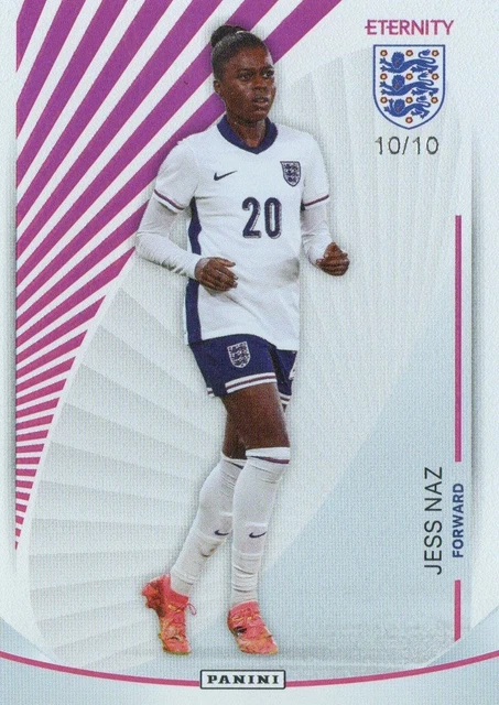 PANINI ETERNITY LIONESSES 2025 Jess Naz England Base Red Rare Card 10/ ...