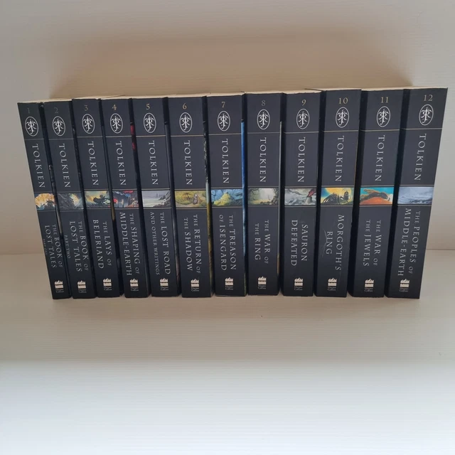 THE HISTORY OF Middle-Earth by J.R.R Tolkien - Complete Volume Set 2015 ...