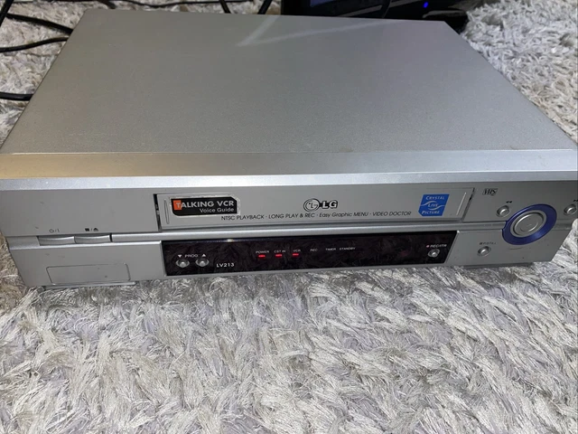 LG LV213 VCR VHS Video Player Cassette Recorder PLAYER £35.00 - PicClick UK