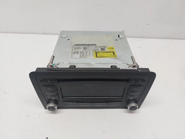 AUDI A3 8P Radio Cd Player Head Unit 2012 8P0035186Ab £39.99 - PicClick UK