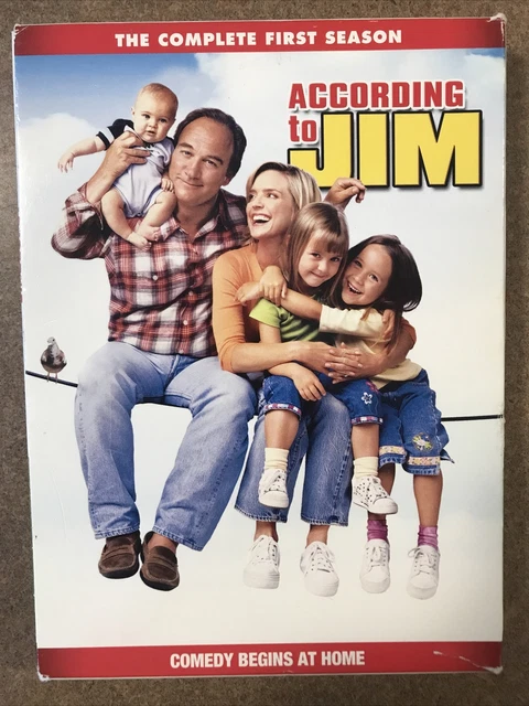 ACCORDING TO JIM - Season 1 (DVD, 2008, 4-Disc Set) $21.38 - PicClick CA