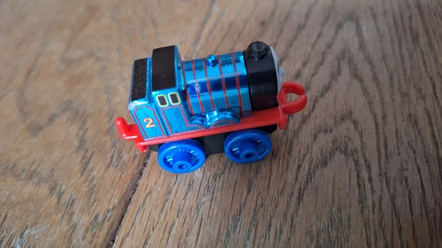 THOMAS AND FRIENDS Mini Train Metalic Blue Thomas Mini Train £2.78 ...
