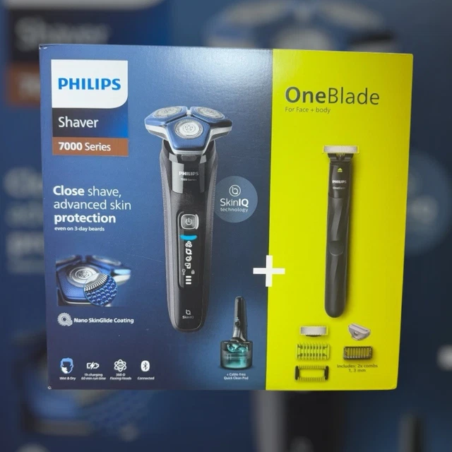 PHILIPS S7886/78 NASS- & Trockenrasierer | Series 7000 + Philips ...