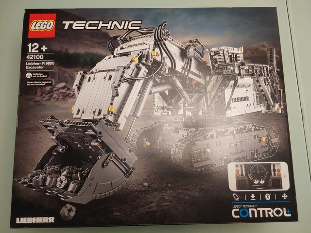LEGO TECHNIC: LIEBHERR R 9800 Excavator (42100) NEW in Brown box £700. ...