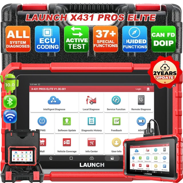 LAUNCH X431 PRO ELITE PROS V+ Outils diagnostics Systèmes Complète ...