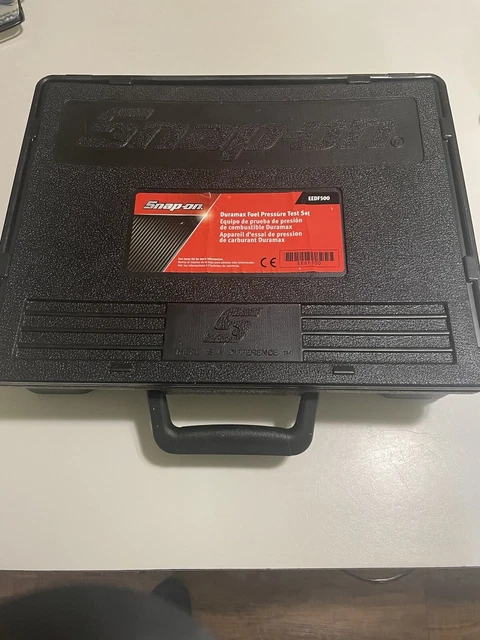 SNAP ON TOOLS Duramax Diesel Fuel Pressure Tester Model EEDF 500 EUR ...