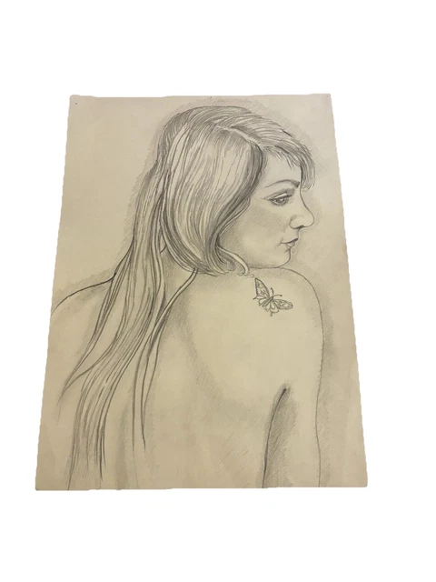 PORTRAIT DRAWING ON Paper of A Young Lady Done In Pencil Excellent ...