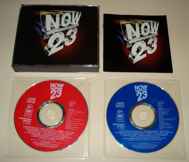NOW THAT'S WHAT I CALL MUSIC # 23 Original Fatbox Issue (1992) 2 x CD ...
