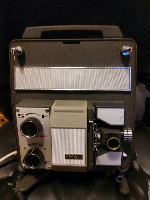 VINTAGE 8MM CINE Film Projector Consul Matic P-124 £78.68 - PicClick UK
