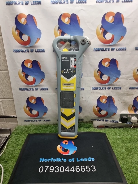 RADIODETECTION ECAT4+ CABLE cat AVOIDANCE DETECTOR LOCATOR calibrated ...