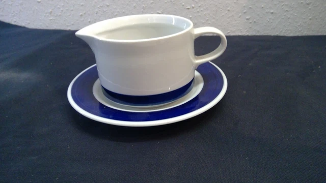 DDR MITROPA SAUCIERE soßen kännchen andante kahla porzellan ho veb nva blau EUR 14,99 - PicClick DE