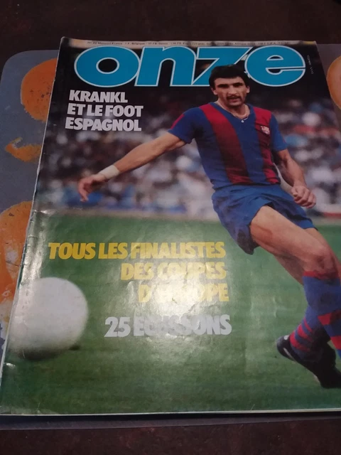 ONZE N*41 C1 1979 Nottingham Malmoe C2 Barcelone Krankl C3 M Gladbach ...