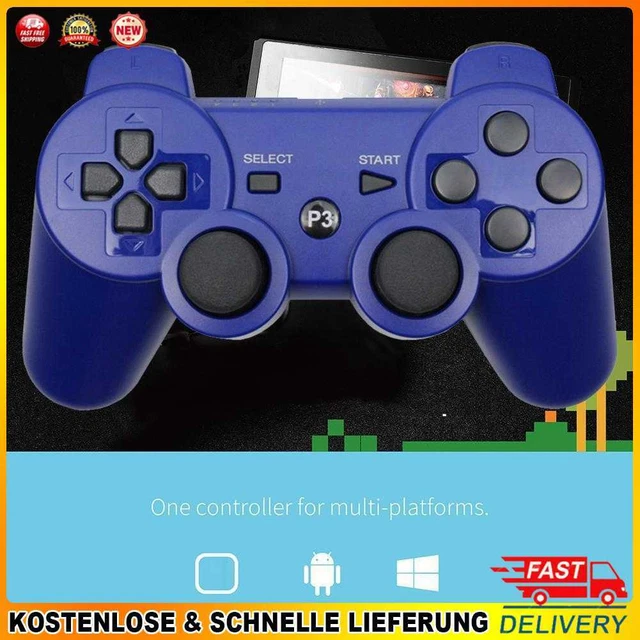 GAMEPAD BLUETOOTH PER controller wireless PS3 doppia vibrazione per ...