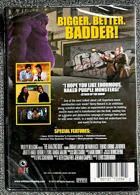 THE AMAZING BULK (DVD) US Import Region Free NEW SEALED EB01 EUR 15,18 ...