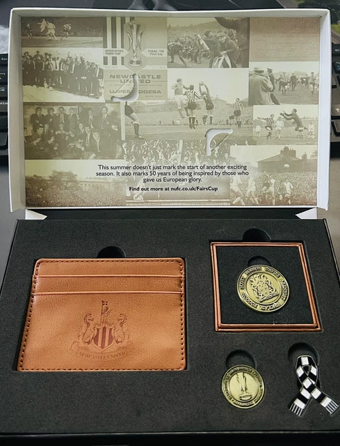 NEWCASTLE UNITED FC Football Club Commemorative Box Set 50 Year ...