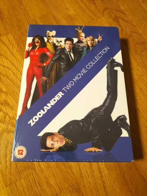 BRAND NEW & Sealed Zoolander 2 Disc DVD Box Set Collection 2016 Cert 12 ...
