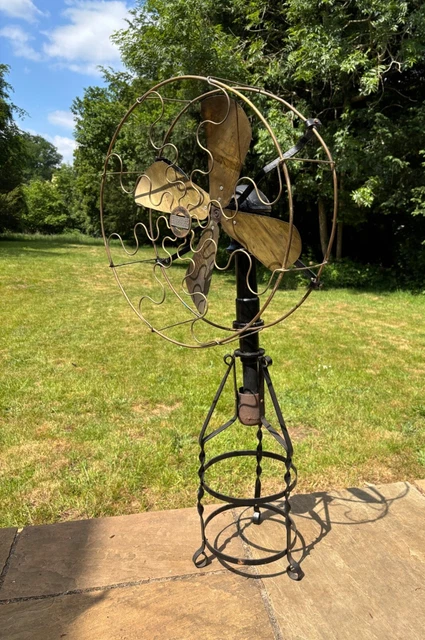 VINTAGE HOT AIR Stirling Fan Engine Antique Lake Breeze type £516.72 ...