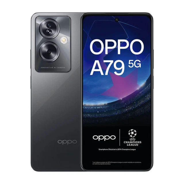 OPPO A79 5G 8GB/256GB Negro (Mystery Black) Dual SIM EUR 259,30 ...
