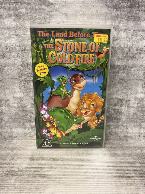 THE LAND BEFORE Time Stone of Cold Fire VHS Movie Video Cassette Tape £ ...