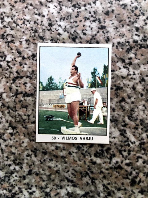 VARJU N. 58 Panini Campioni Dello Sport 1966 Originale Nuova Mai ...