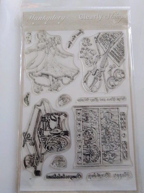 CRAFT ROOM CLEAROUT Hunkydory Clearly Stamps, Perfect Pastimes NEW (12 ...