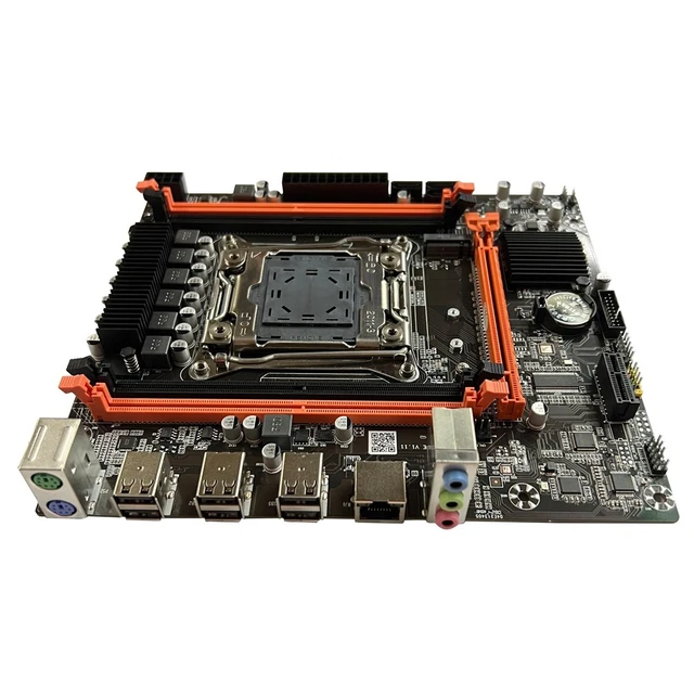 X99E MOTHERBOARD DUAL Channel Supports 4XDDR4 RECC PCIE X16 NVMe ...