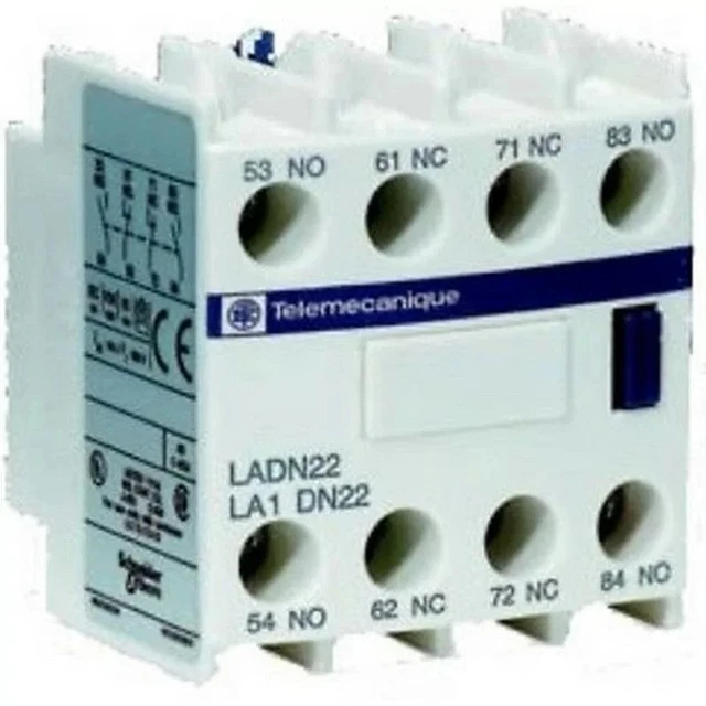 SCHNEIDER TESYS LADN31 - Block Contacts Auxilliary 3F +1O Posts Screw ...