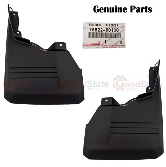 GENUINE TOYOTA LANDCRUISER 79 Series VDJ Front RH LH Mudguard Mudflap ...