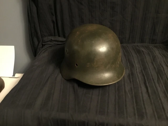 WW2 GERMAN HELMET M40 Q64 XX $600.00 - PicClick CA