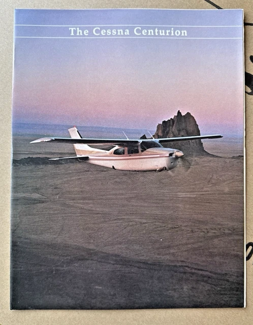 VINTAGE 1982 CESSNA Centurion Mint Condition With Original Price List ...