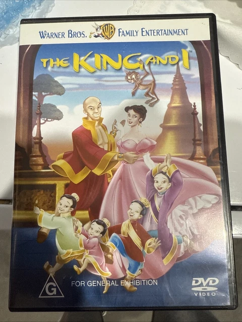 The King And I Am Dvd 1999 Region 4 Warner Bros Animated Movie 35