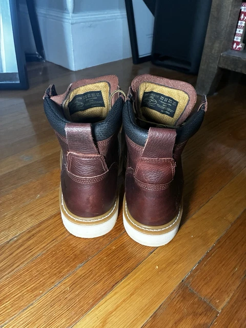 IRISH SETTER ASHBY Men 6 Inch Soft Toe Brown Work Boot - 83605 New size ...