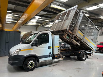 IVECO DAILY 70C17 3.0TD ARBORICULTURAL WASTE DISPOSAL ARB TIPPER (EU5 ...