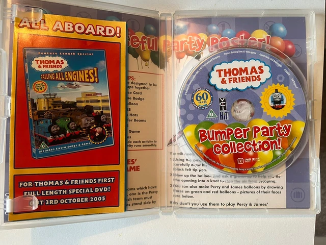 THOMAS AND FRIENDS - Bumper Party Collection (DVD, 2005) £20.00 ...