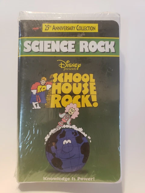 SCHOOL HOUSE ROCK - VHS Tapes Science / - 25th Anniversary, Sealed £13. ...