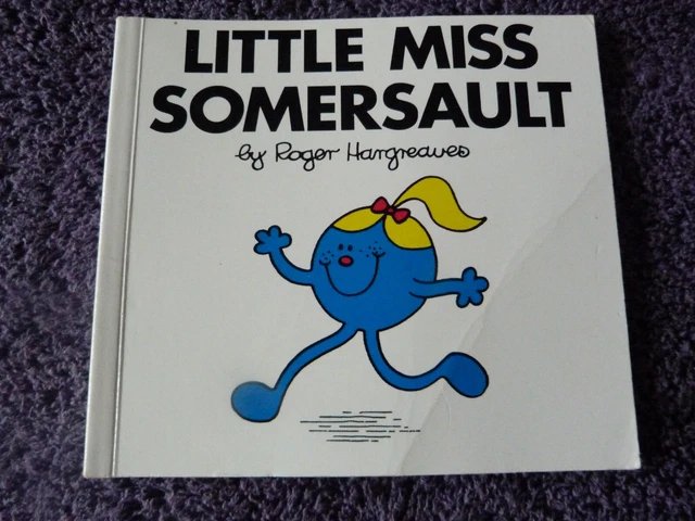 **LITTLE MISS SOMERSAULT paperback book by Roger Hargreaves -number 30 ...
