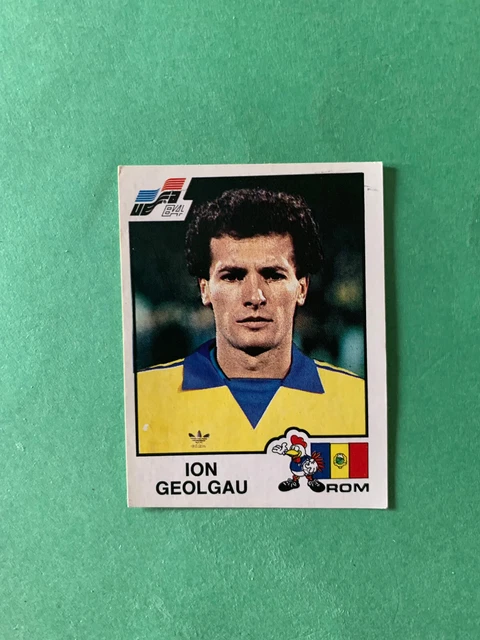FIGURINA CALCIATORI PANINI Euro 84 N°201 Ion Geolgau Romania New EUR 4 ...