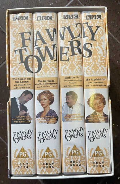 BBC THE COMPLETE Fawlty Towers VHS Tape Set 1998 EUR 11,80 - PicClick IT