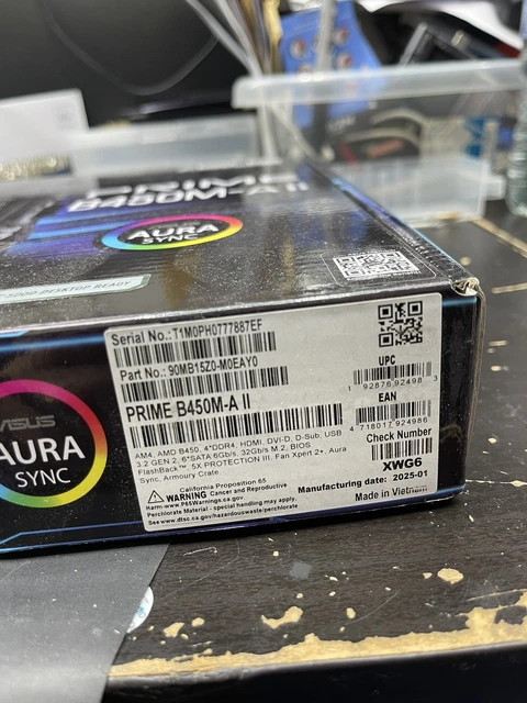 ASUS PRIME B450M-A AM4 Socket Micro ATX Motherboard without backplate £ ...