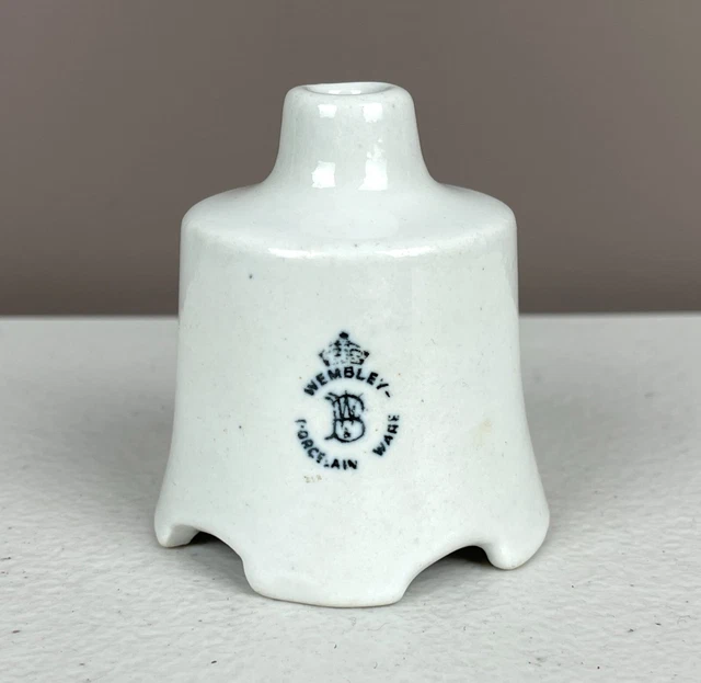 ANTIQUE WEMBLEY WARE White Porcelain PIE FUNNEL - Early Stamp ...