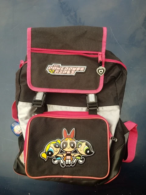 GIRLS BAG CARTOON Network The Powerpuff Girls Backpack Bag New Unused £ ...