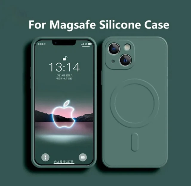 COVER CUSTODIA IPHONE 11 12 13 14 15 MegSafe Iphone Mini Plus Pro Max ...