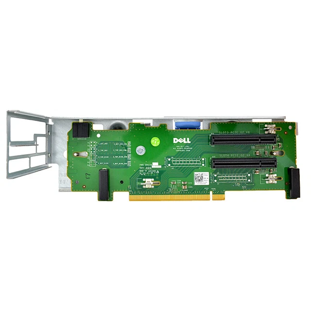 DELL R710 PCI-EXPRESS Riser Board Avec Riser Support 0MX843 DM336 EUR ...
