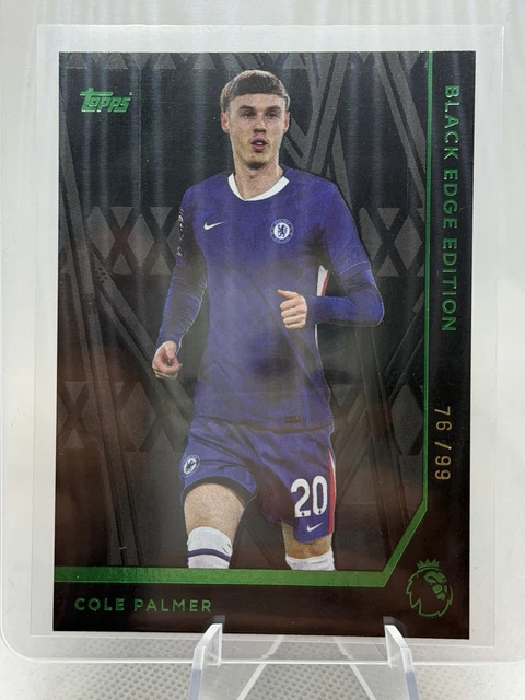 TOPPS PREMIER LEAGUE 2025-26 Cole Palmer Black Edge Edition /99 Chelsea London EUR 28,50 ...